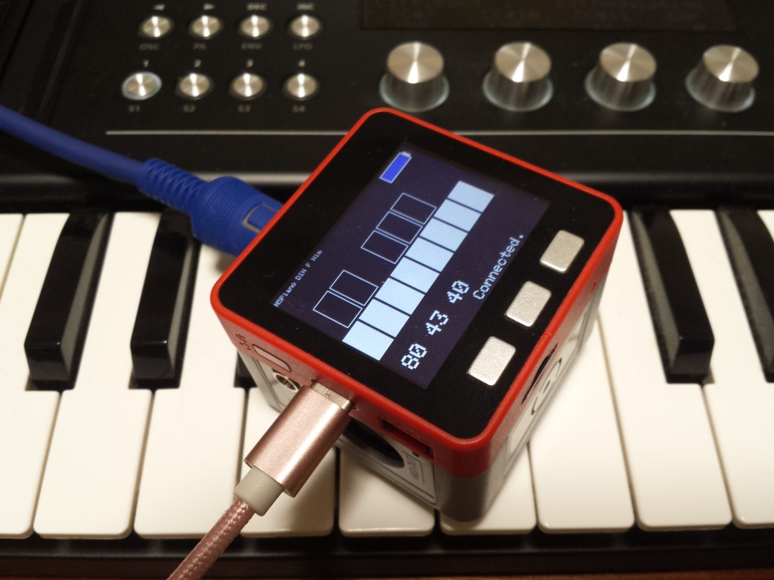 M5StackのBLE-MIDIのレイテンシーを計測 ESP32 BLE ArduinoとNimBLE比較 | point of view point